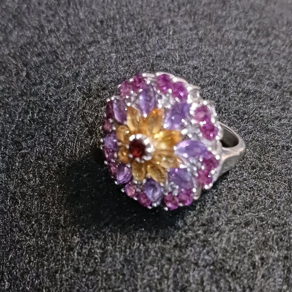 Avon | Jewelry | Nwot Beautiful Avon Sterling Silver Flower Ring | Poshmark